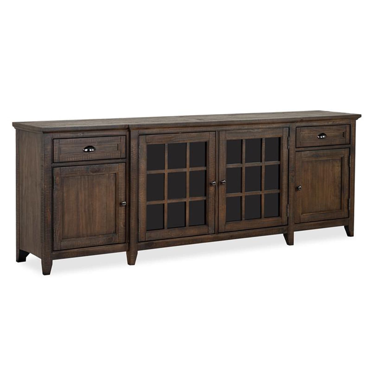 Arlington 90-Inch TV Stand - Nutmeg