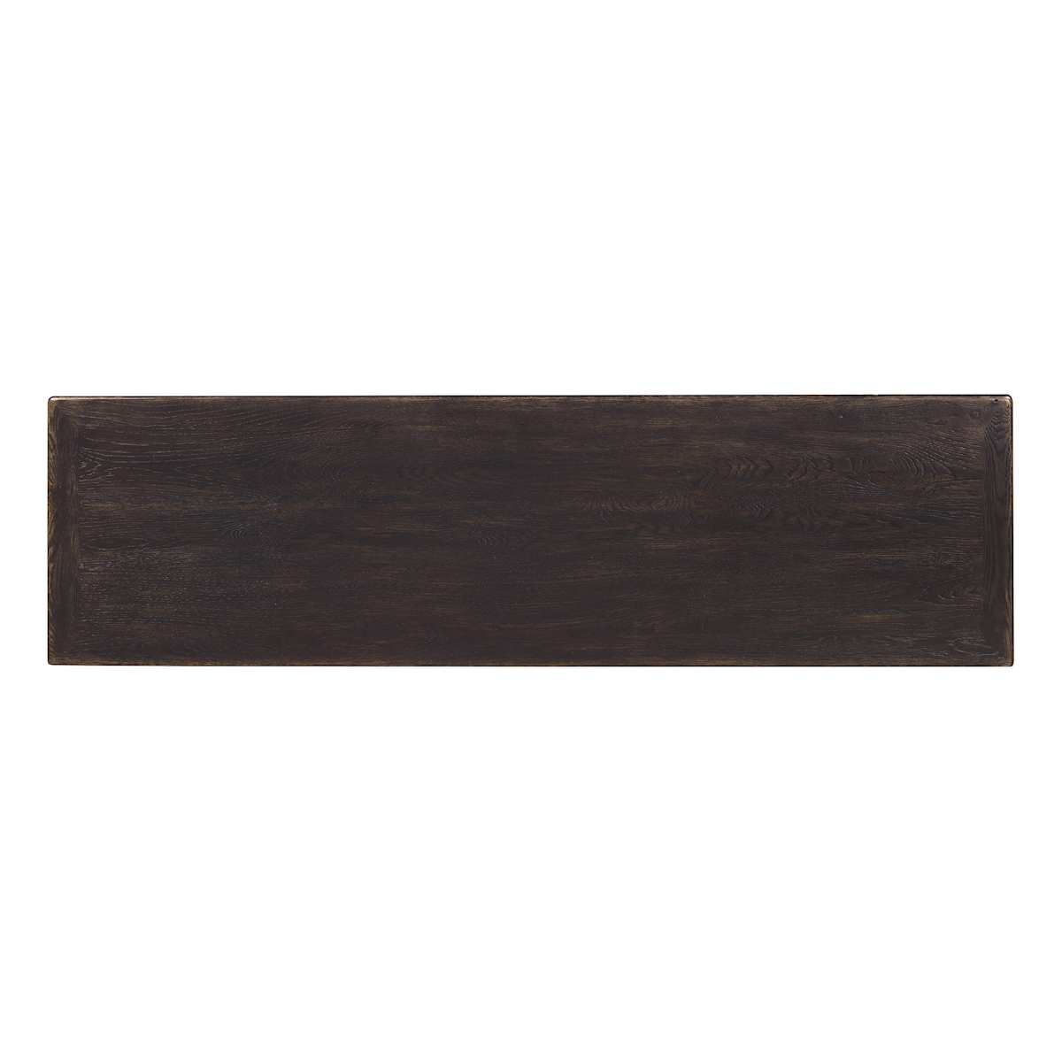 Driftwood Nine Drawer Dresser - Burnt Timber